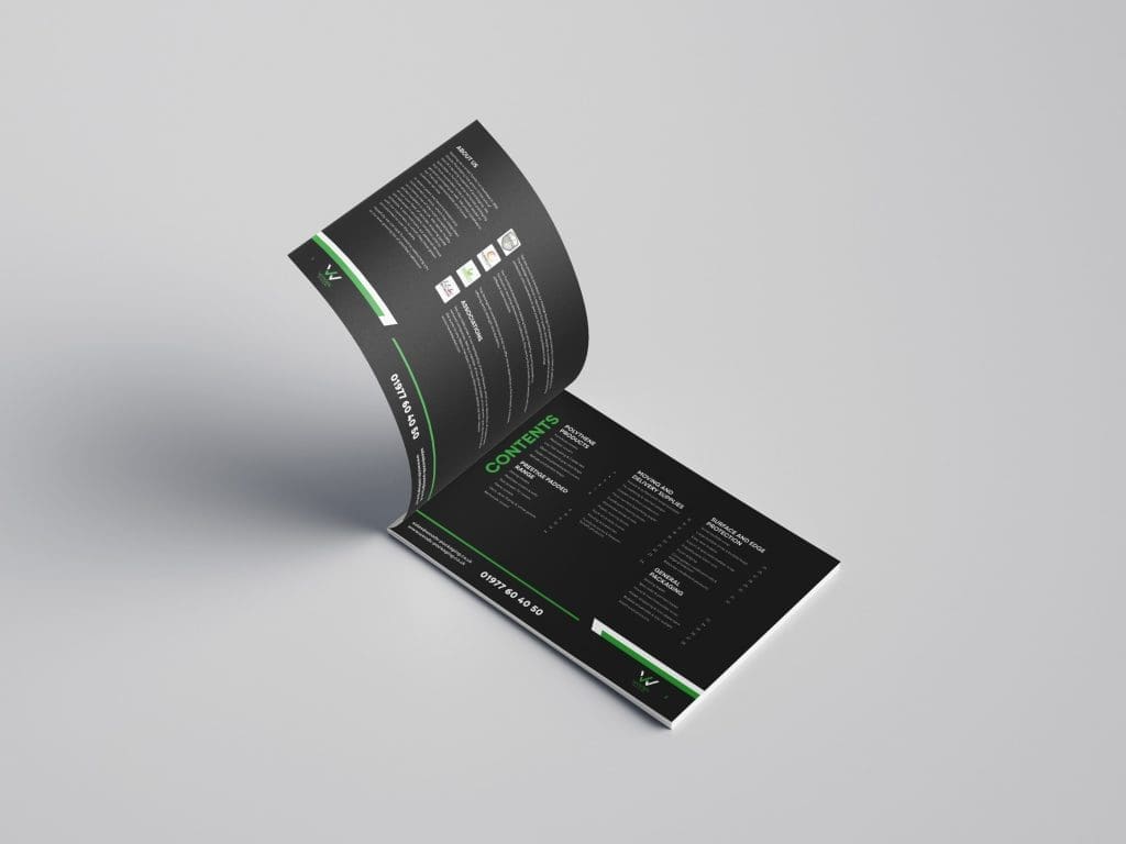 woods packaging, product brochure - NM Design